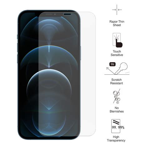 Tempered Glass Screen Protector For Apple Iphone 12 Pro Max