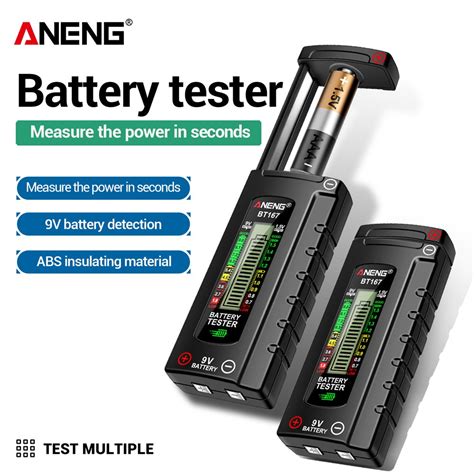 Aneng Bt167 Battery Level Detector Multifunctional Quickly Measure
