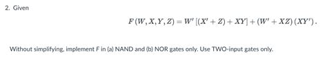 Solved Urgent Please Answer Completely Implement In Nand
