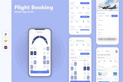 App Ui Kit Sketch Fig Xd