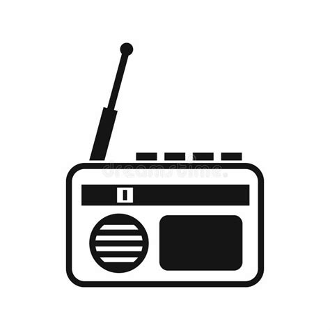 Icono De Radio Estilo Simple Ilustraci N Del Vector Ilustraci N De