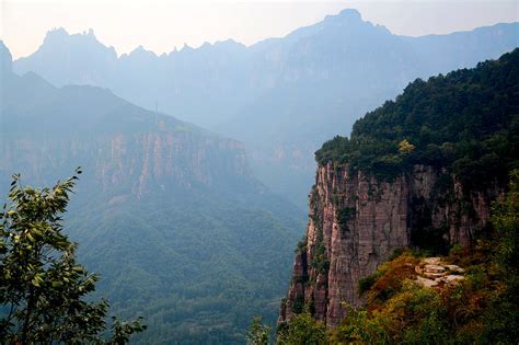 河南万仙山 风景区 山西 大山谷图库