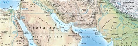 Equal Earth Physical Map