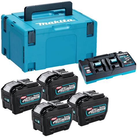 Makita B V Max Xgt Cordless Battery Ah And Charger Kit