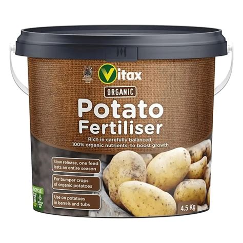 Vitax Organic Potato And Vegetable Plant Food 45kg Organic Growth