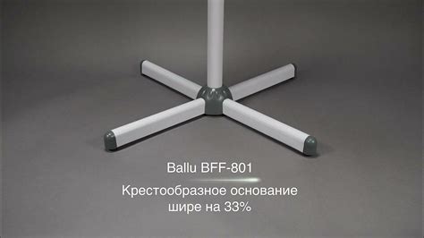 Вентилятор напольный Ballu BFF 801 - YouTube