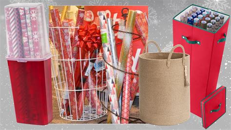 Make T Wrapping Fun With A Great Wrapping Paper Organizer Home