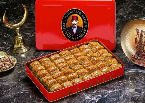 Pistachio Classic Baklava Xl Box Hafiz Mustafa 1864