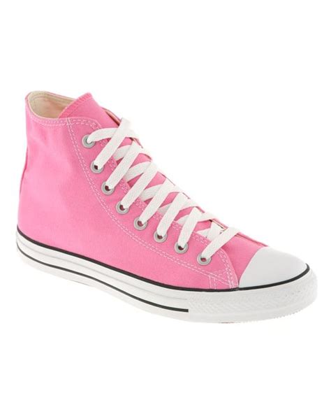 Converse All Star Hi In Pink For Men Lyst