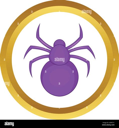 Spider Vector Icon Stock Vector Image And Art Alamy