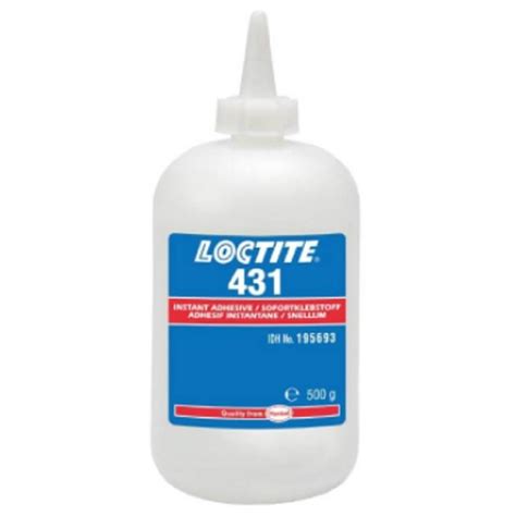 Моментно лепило за метал гума пластмаса картон керамика 431 Loctite