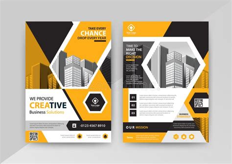 The Power Of Advertising With Yellow And Black Color Annual Report