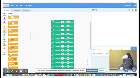 6 Year Old Teaches Scratch Using Repeat Blocks Youtube