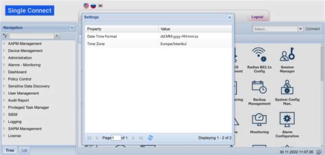 Viewing Logs In Different Time Formats Single Connect Reference Guide