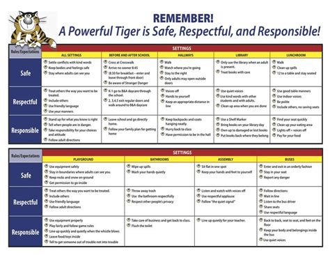 44 Best Pbis Expectations Images On Pinterest Behavior Management