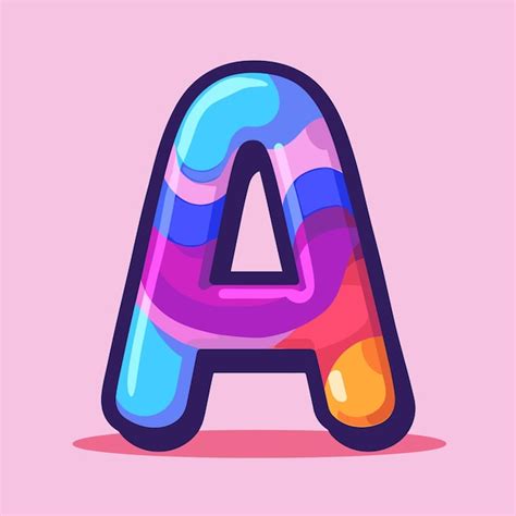 Premium Vector Cute Written Typography Font Asset With Bold Outlines