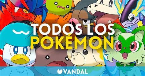 Pokédex De Pokémon Escarlata Y Púrpura Todos Los Pokémon Confirmados