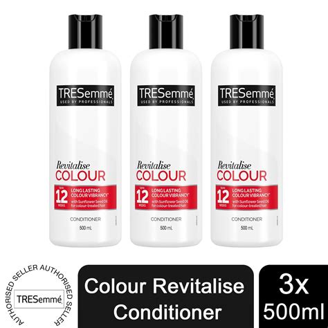 TRESemme Revitalise Colour Conditioner with Sunflower Seed Oil 500 ml ...