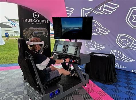 Mixed Reality Flight Training True Course Simulations