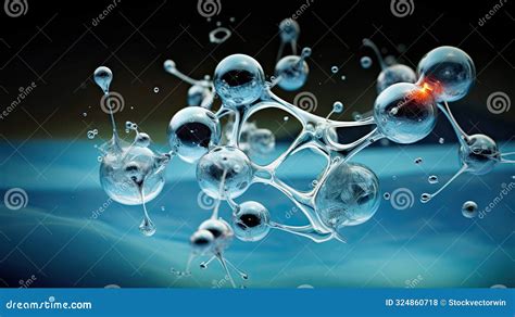 Hydrogen Oxygen Atom Stock Illustration Illustration Of Atom 324860718