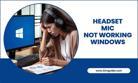 Headset Mic Not Working Windows How To Solve It Guide About Headphone Microphone Tv