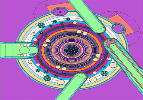 Cross Section Of The As Modeled Representative Core Configuration At Download Scientific