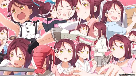 Love Live Sunshine Kurosawa Dia Kitahara Tomoe Anime Girls Hd Wallpaper