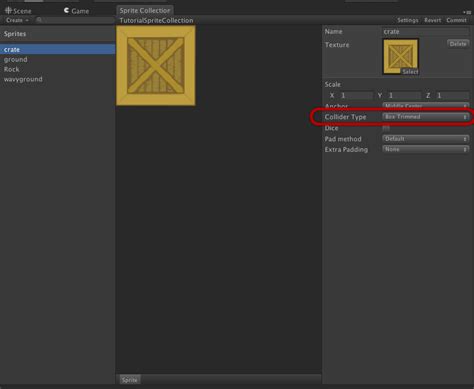 Attaching A Collider To A Sprite