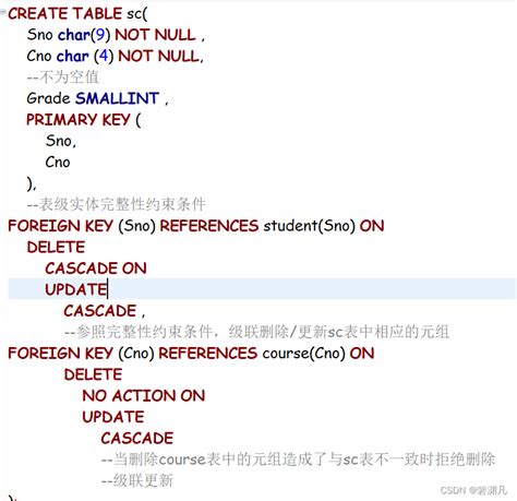 《数据库系统概论》5——数据库完整性触发器违约处理 Csdn博客