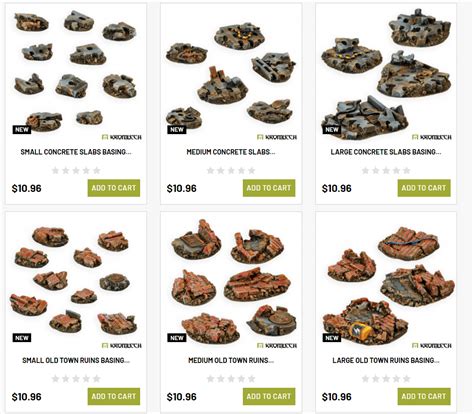 Make Your Models Awesome With The New Basing Kits From Kromlech