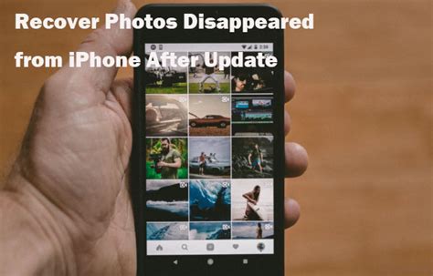 Photos Disappeared From IPhone After Update Fixed