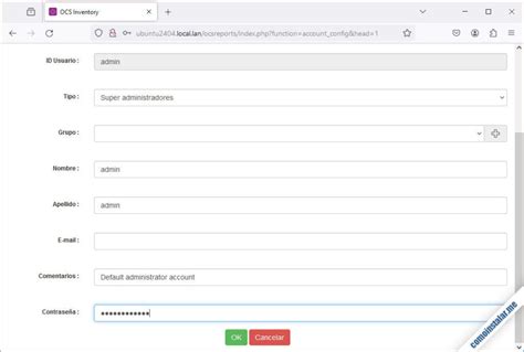 Cómo instalar OCS Inventory NG Server en Ubuntu 24 04 LTS 2024