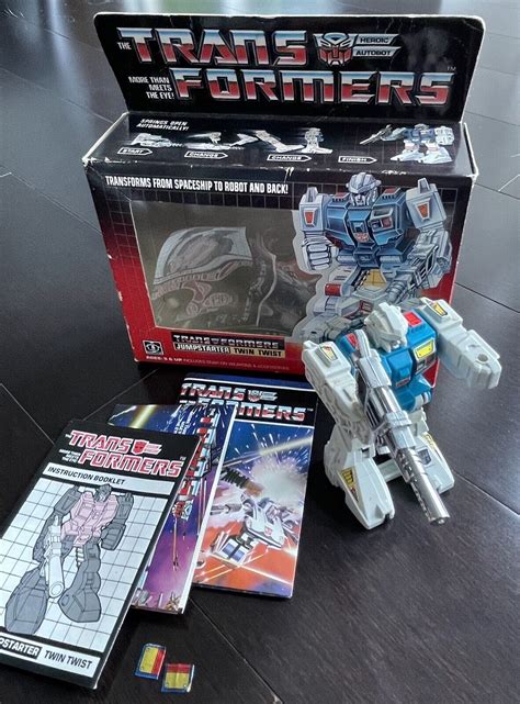 Mavin 1984 Twin Twist Complete With Box G1 Transformers Jumpstarter