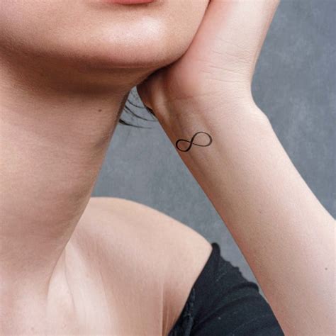 Infinity Temporary Tattoo Etsy