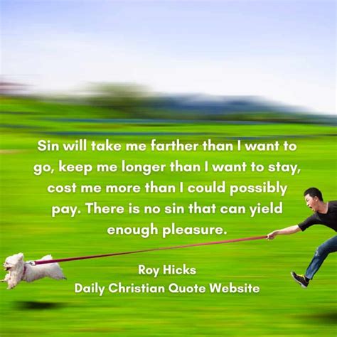 Roy Hicks Daily Christian Quotes