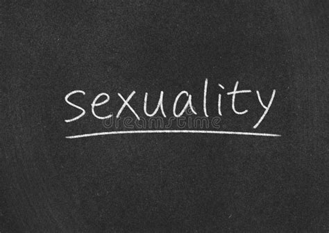 Sexuality Stock Image Image Of Word Chalk Text Sexuality 165786811