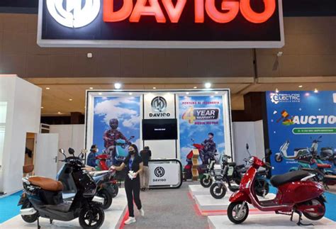 Davigo Boyong Dua Motor Listrik Di PEVS Info Sepeda Motor
