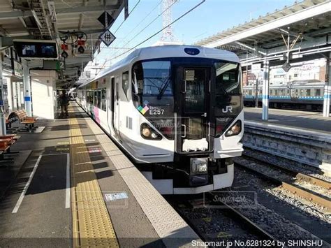 特急あずさの写真画像素材 6281324 Snapmartスナップマート