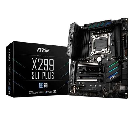 Placa Mãe MSI X299 SLI PLUS LGA 2066 Chipset Intel X299 Pichau