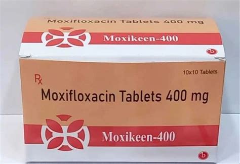 Moxifloxacin Tablets 400mg At ₹ 275 Box Moxifloxacin Hydrochloride