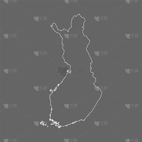 芬兰的地图