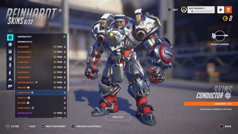 Every Legendary Reinhardt Skin In Overwatch 2 Gamepur