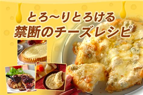 とろ～りとろける禁断のチーズレシピ E・レシピ