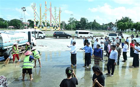 Sac Member Makes Inspection Tours In Myitkyina Global New Light Of
