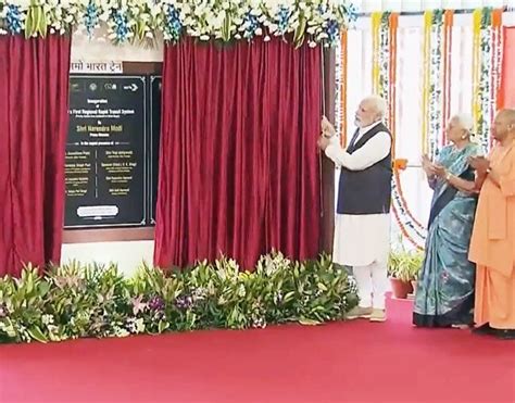 PM Launches India S 1st Regional Rapid Transit System Corridor