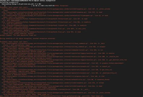 Virtualenv虚拟环境中 Pip Install 扩展包 失败爆红的方案 沈强 1201 博客园