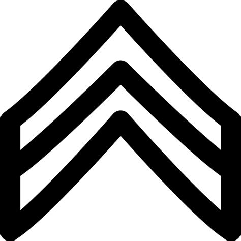 Chevron Military Vector Svg Icon Svg Repo