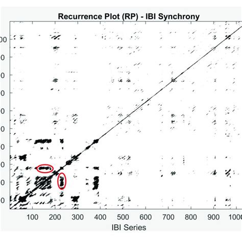 An Example Of A Multidimensional Recurrence Plot For One Group