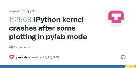 Ipython Kernel Crashes After Some Plotting In Pylab Mode · Issue 2568
