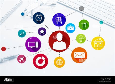 Interface Design For Mobile And Web Application Stock Photo Alamy